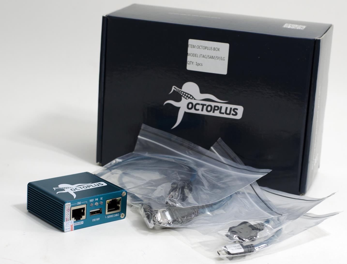 Octoplus Box (Samsung/LG/JTag) c/ 5 cables