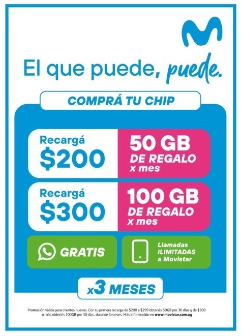 SIM Card prepago Movistar