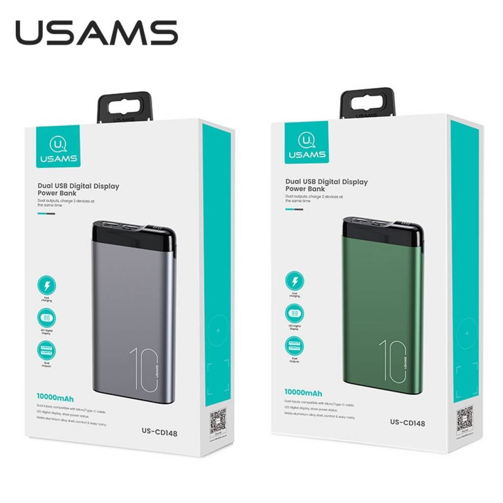 CD148 Power Bank PB55 10.000mAh Gris