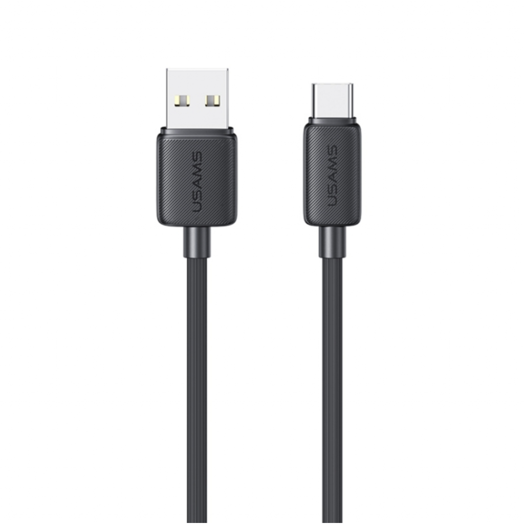 Cable de Datos USB A a Tipo C SJ693 3A 2M Negro USAMS